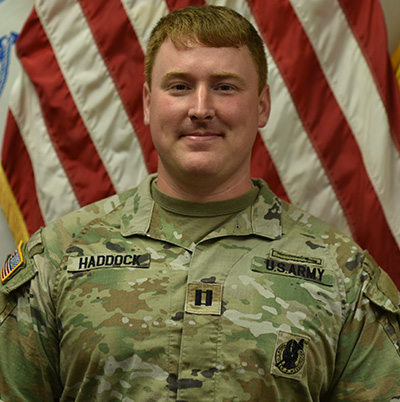 CPT David Haddock | Norwich University - On Campus