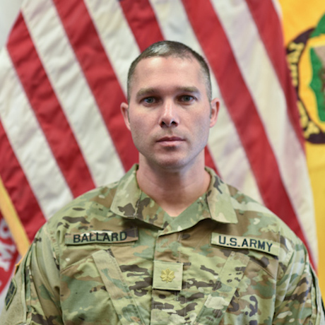 MAJ Aaron Ballard | Norwich University - On Campus